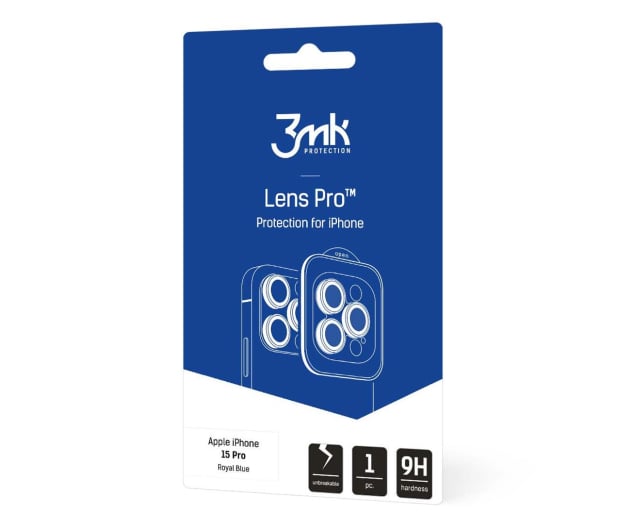 3mk Lens Protection Pro do iPhone 15 Pro Gold - Folie i szkła na ...